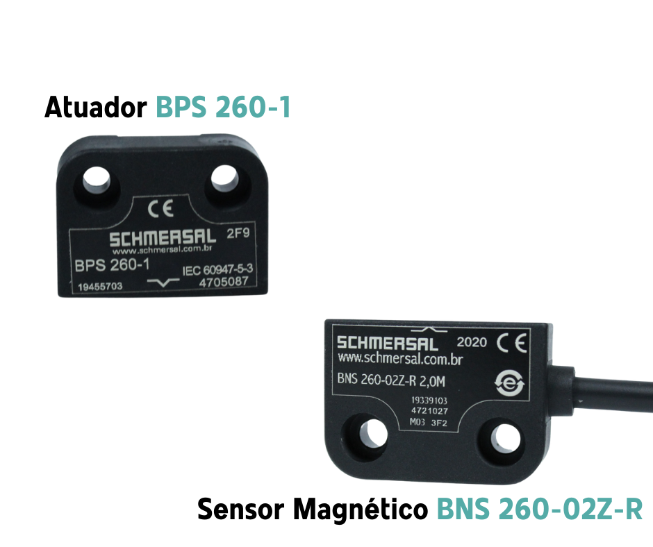 Sensor Magnético BNS 260-02Z-R + Atuador BPS 260-1.