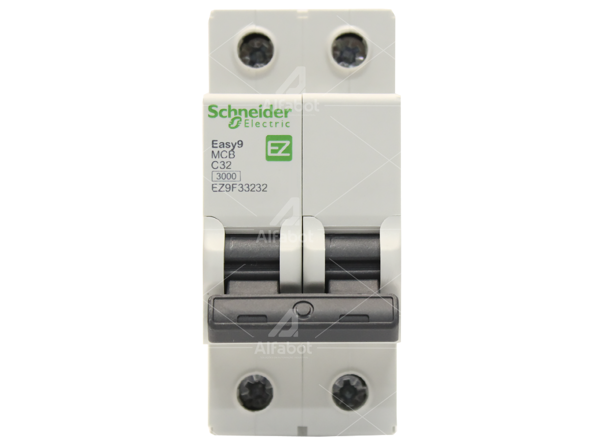 Disjuntor EZ9F33232 2P 32A Curva C - 3kA