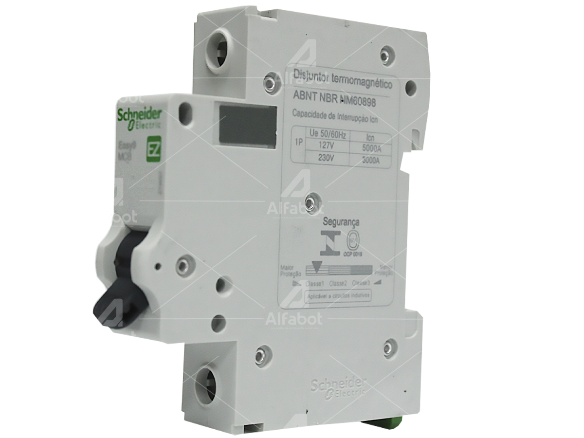 Disjuntor EZ9F33140 1P 40A Curva C - 3kA