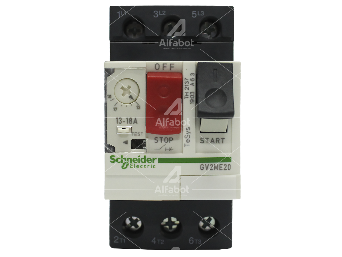 Disjuntor-Motor GV2ME20 13-18A