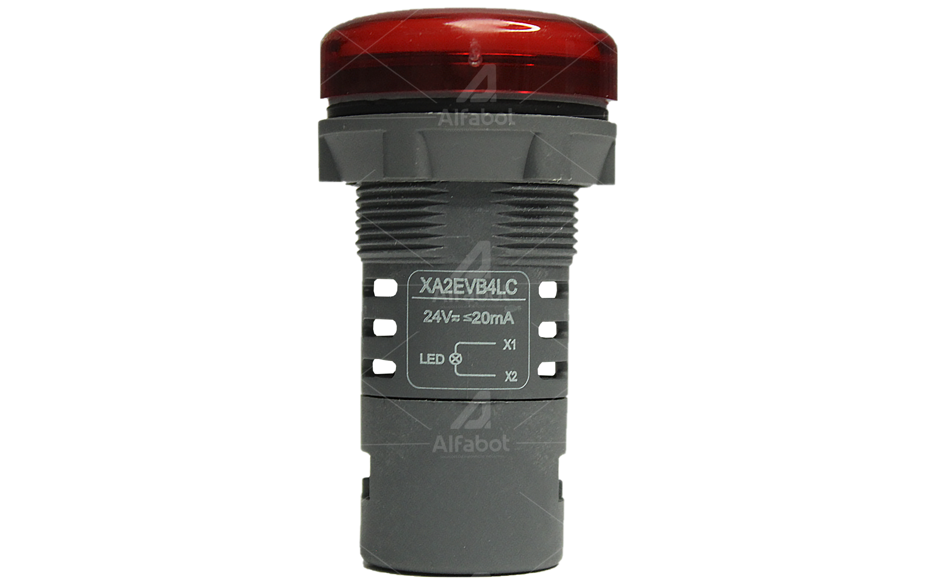 Sinaleiro Led Vermelho 22mm 24VCA/CC - XA2EVB4LC
