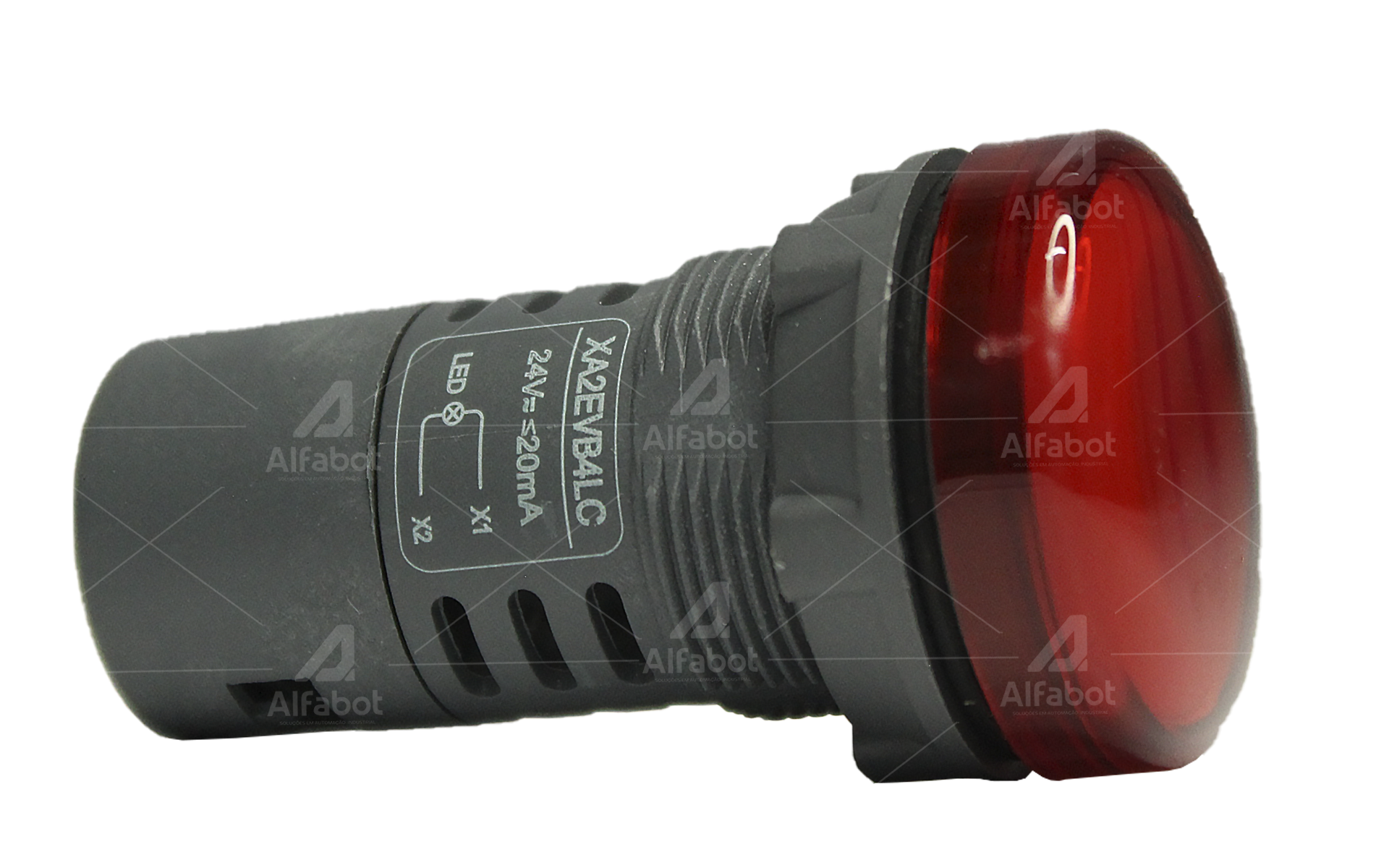 Sinaleiro Led Vermelho 22mm 24VCA/CC - XA2EVB4LC