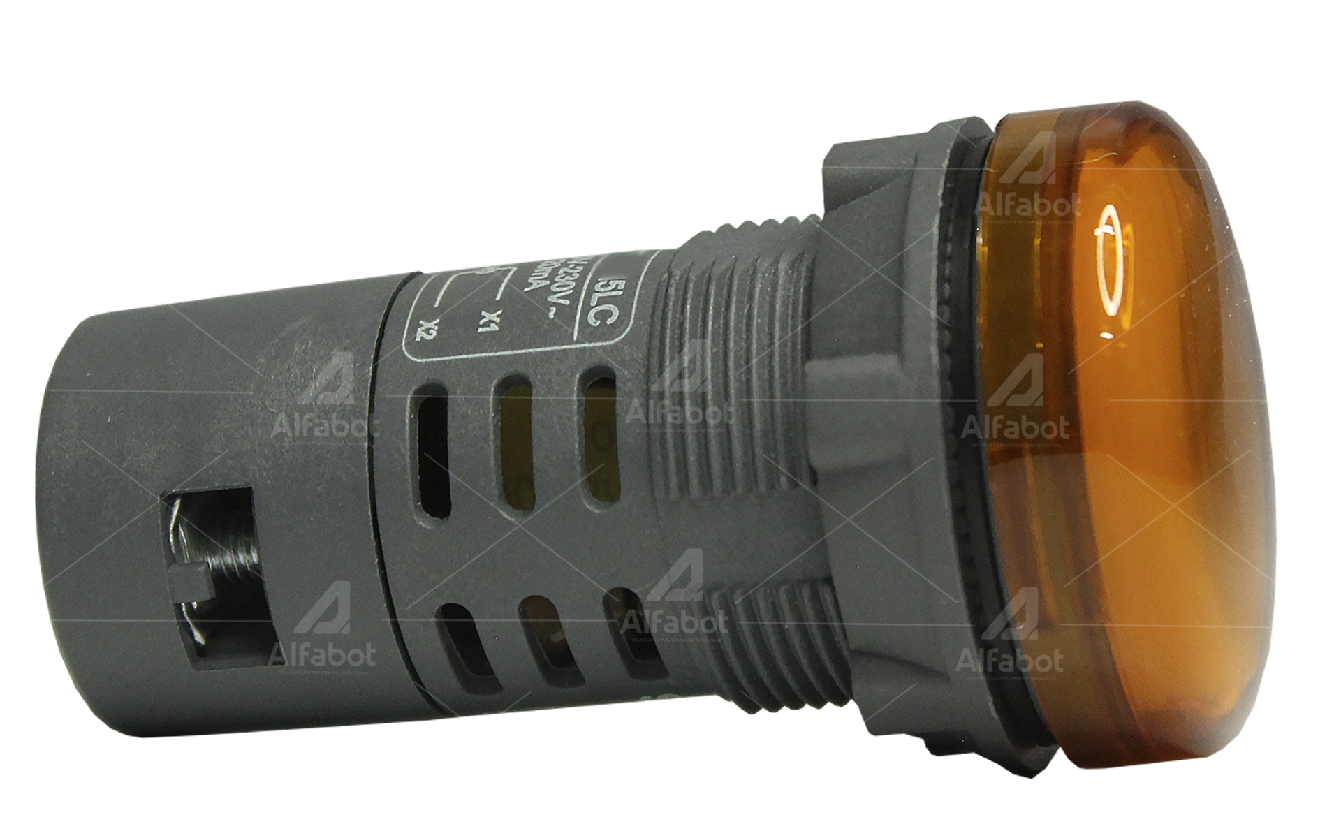 Sinaleiro Led Laranja 22mm 24VCA/CC - XA2EVB5LC