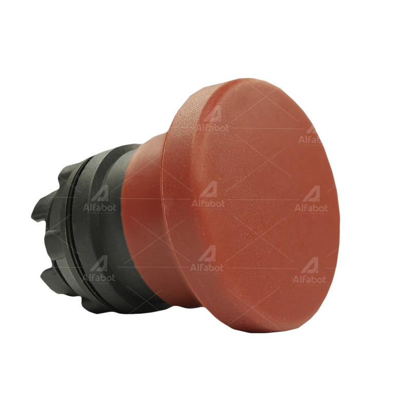 Botão Cogumelo Schneider Vermelho Soco 22mm Ø40 1NF