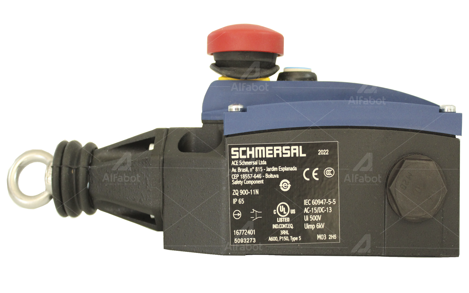 Chave de Emergência ZQ 900-11N SCHMERSAL