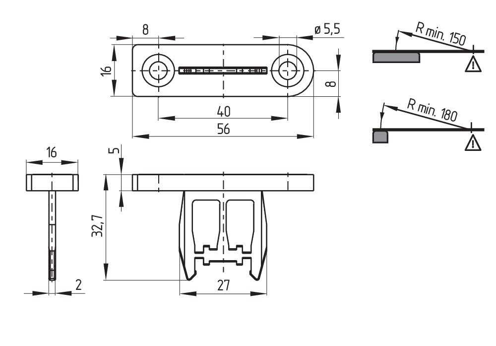 Atuador AZM 161-B1 para Chaves de Segurança AZM 161 - Schmersal
