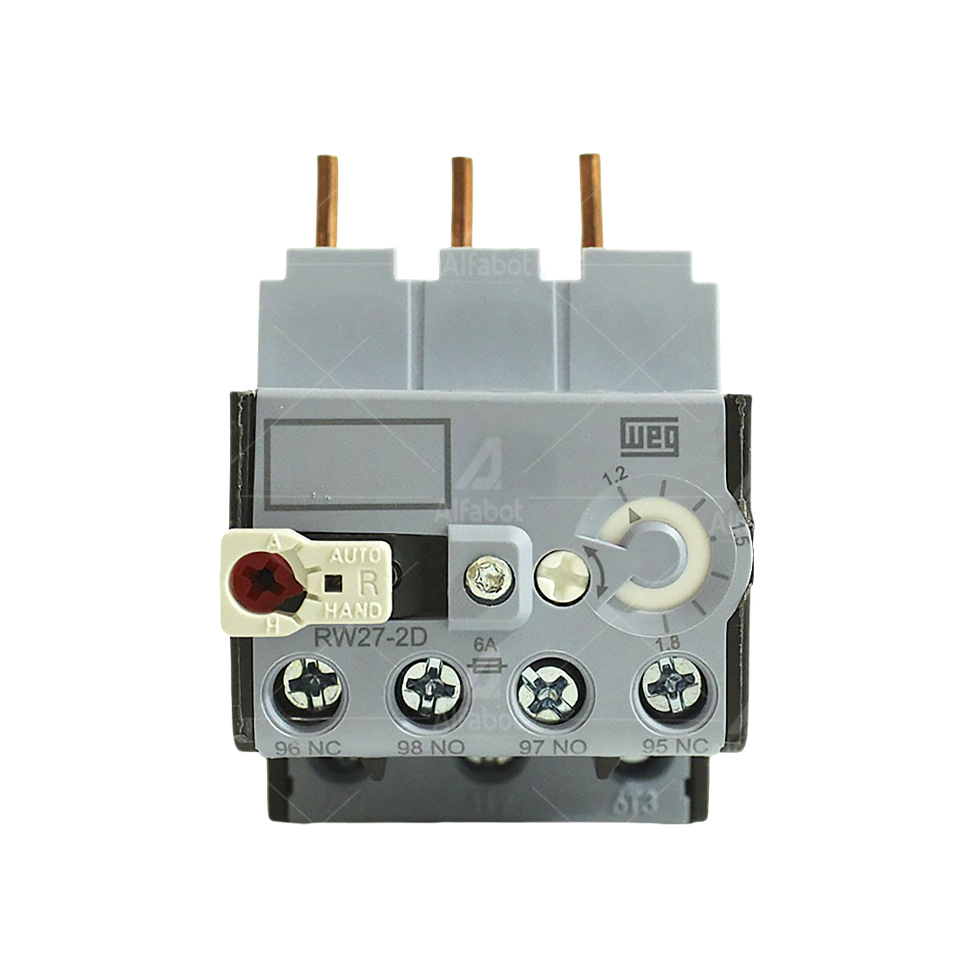 Relé Térmico Sobrecarga RW27-2D3-D018 1,2 - 1,8A