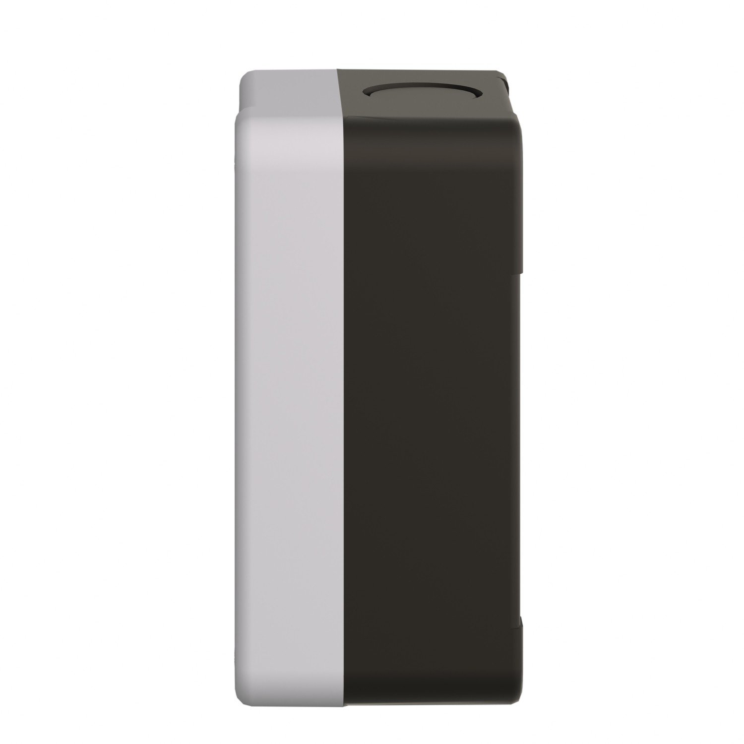 Botoeira Plástica XALB02C Cinza 02 Furos - 22mm