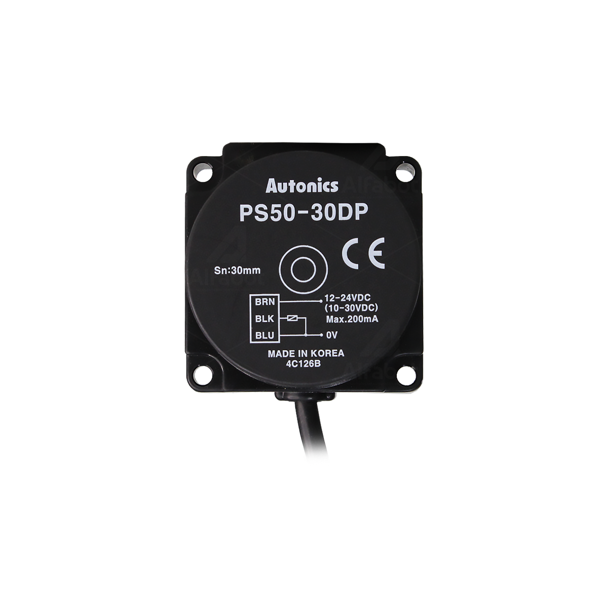 Sensor Indutivo Quadrado PS50-30DP