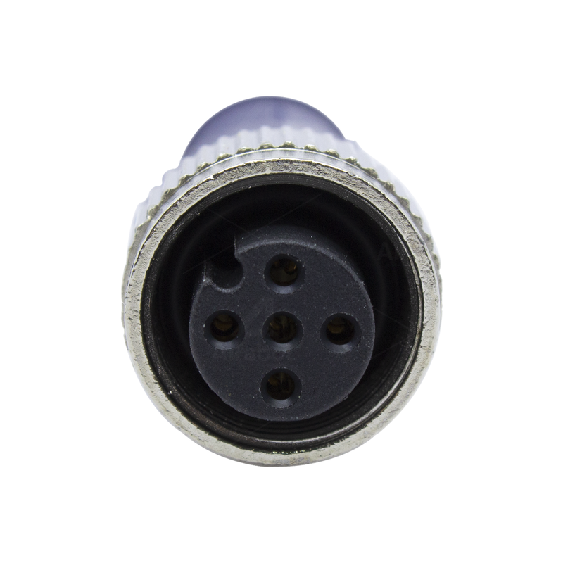 Cabo Conector CON-R-M12-5P-5M-PVC