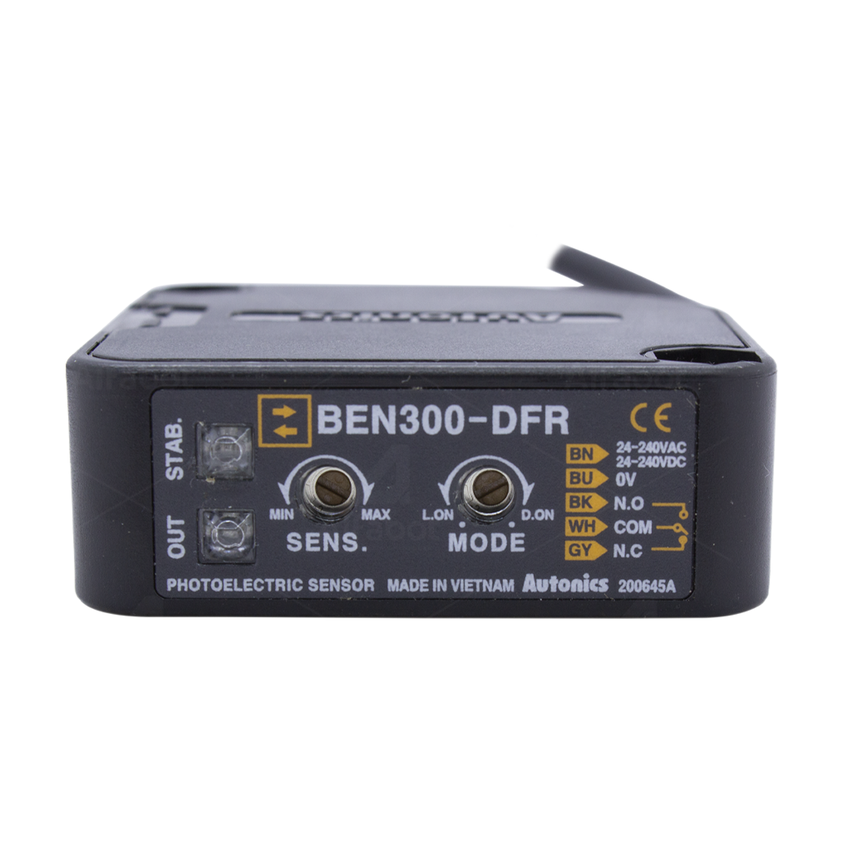 Sensor Fotoelétrico BEN300-DFR