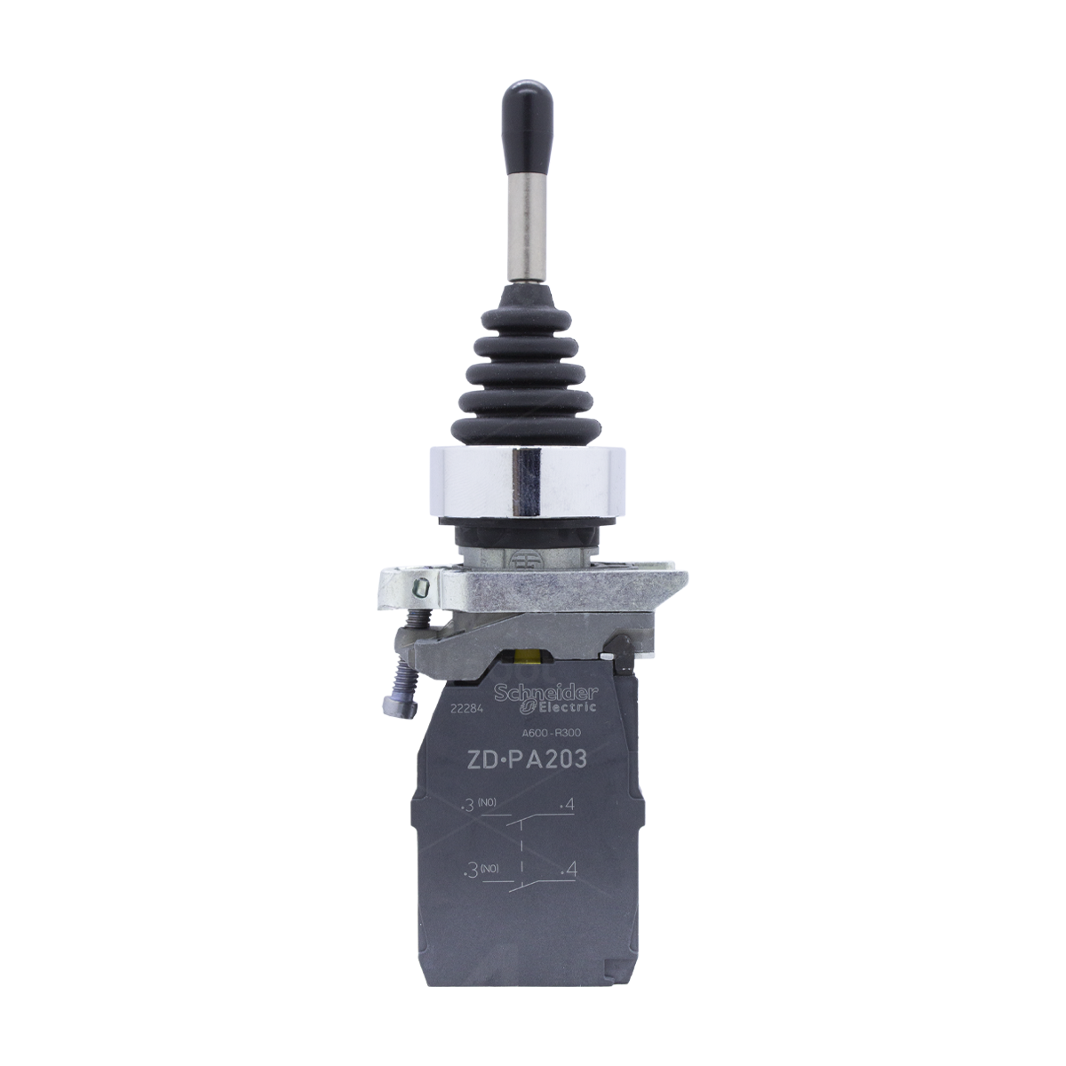 Manipulador (Joystick) 4 direções c/ 5 posições retorno ao zero - XD4PA24