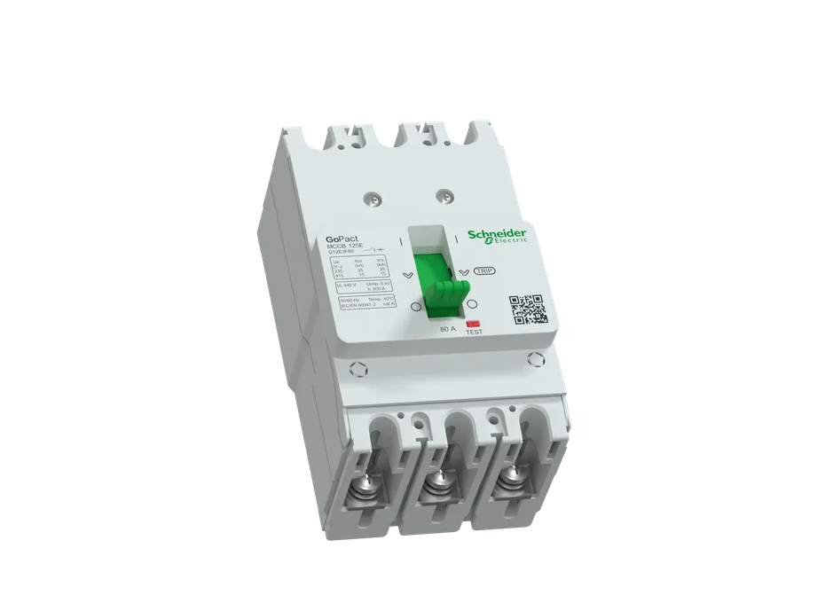 Disjuntor Caixa Moldada GoPact G12E3F80 80A 3P 15kA